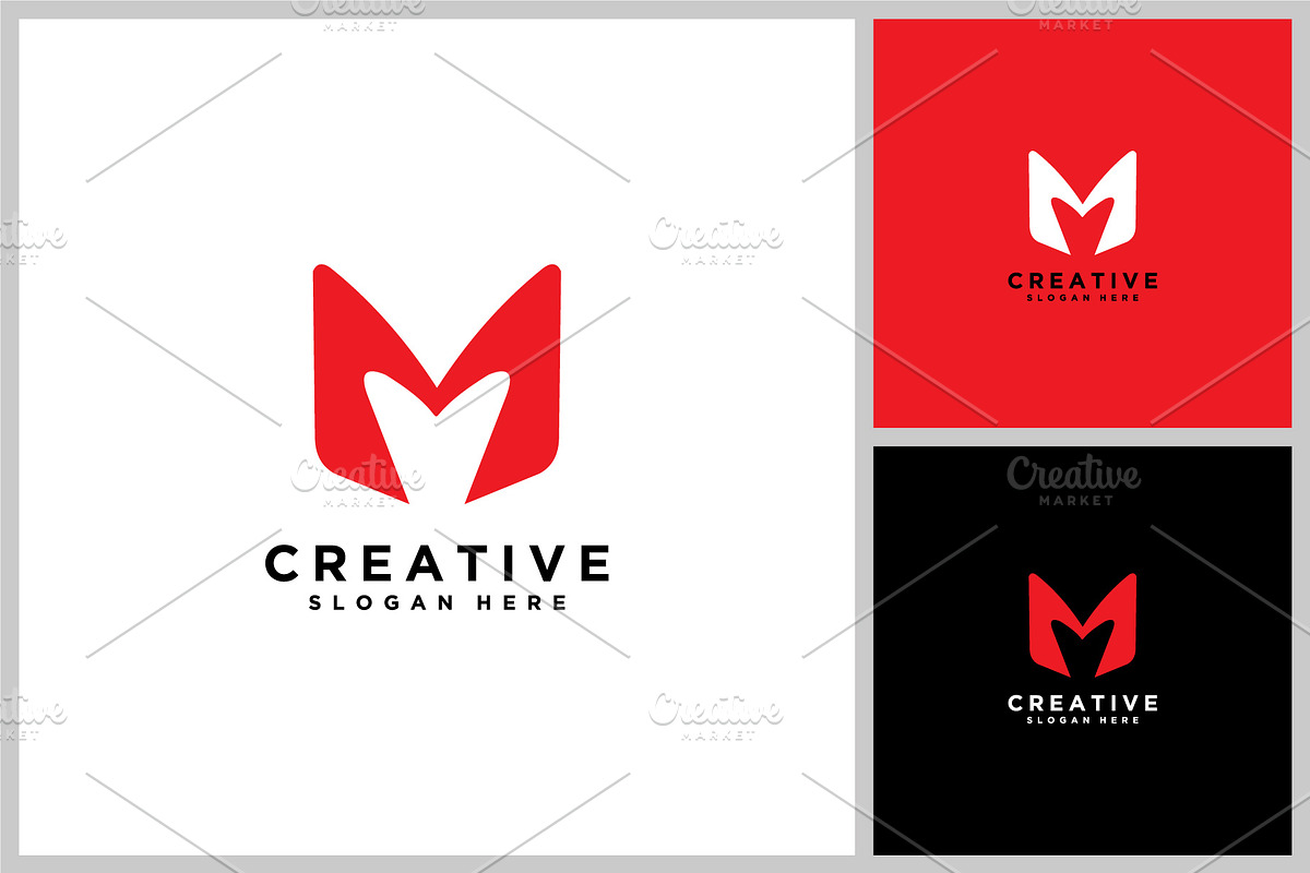 m letter vector design template, a Branding & Logo Template by quadrazo