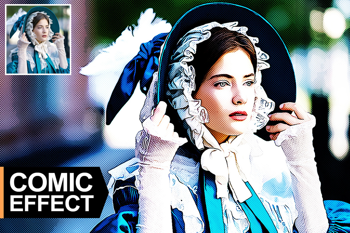 Comic Effect PS Action, an Action Add-On by PSD Action