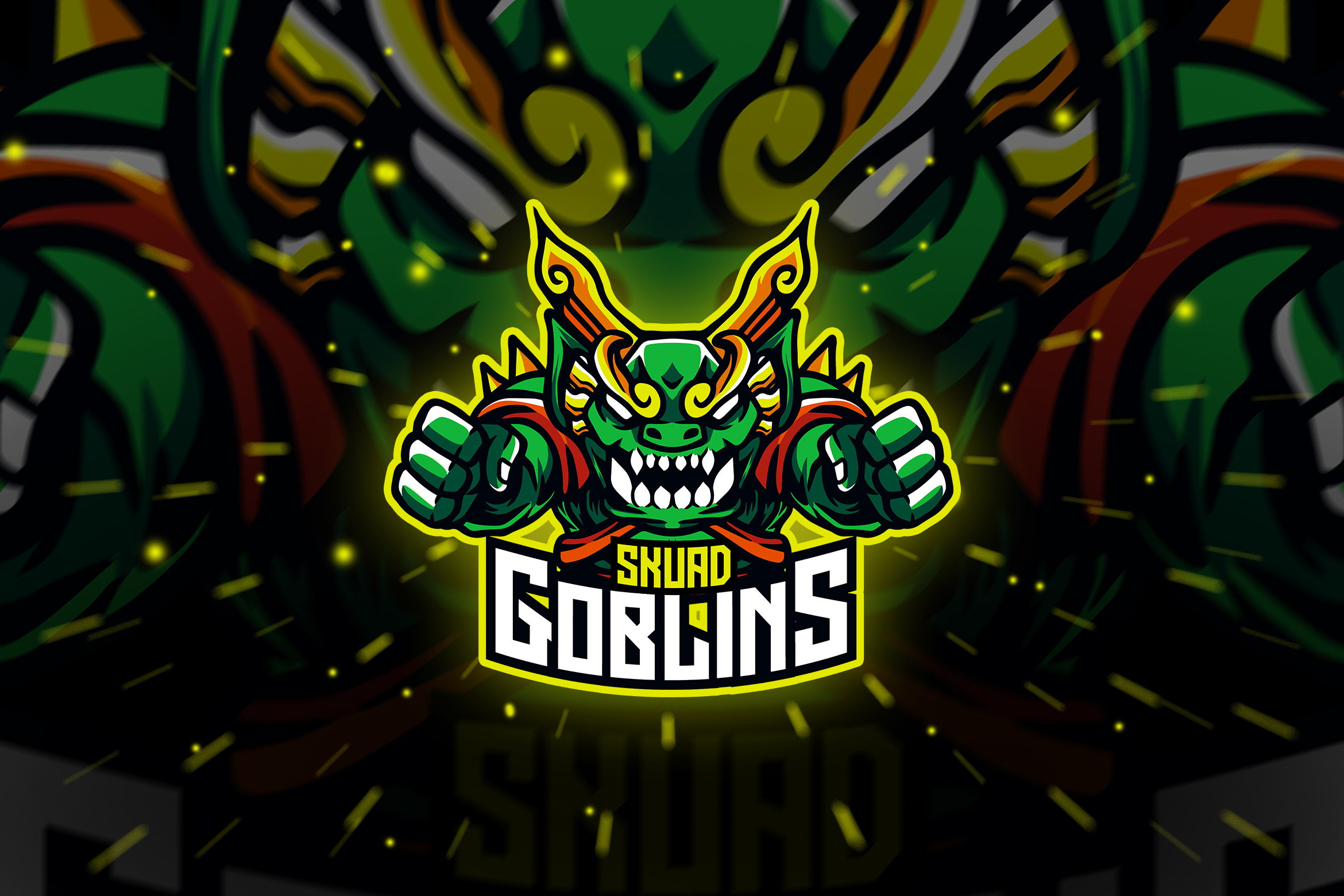goblins - Mascot & Logo Esport, a Branding & Logo Template by AQR Studio