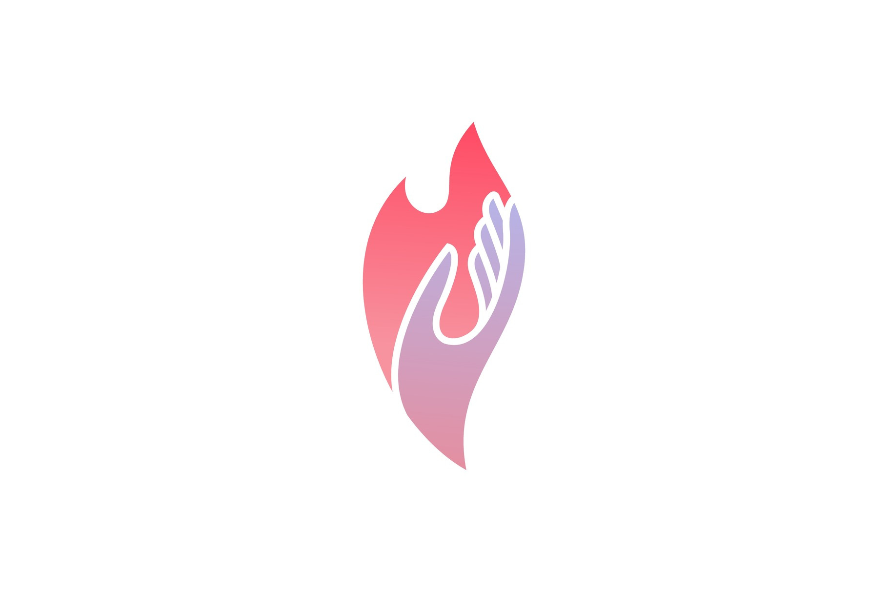 Vector logo hand and flame. Hand | Branding & Logo Templates ~ Creative ...
