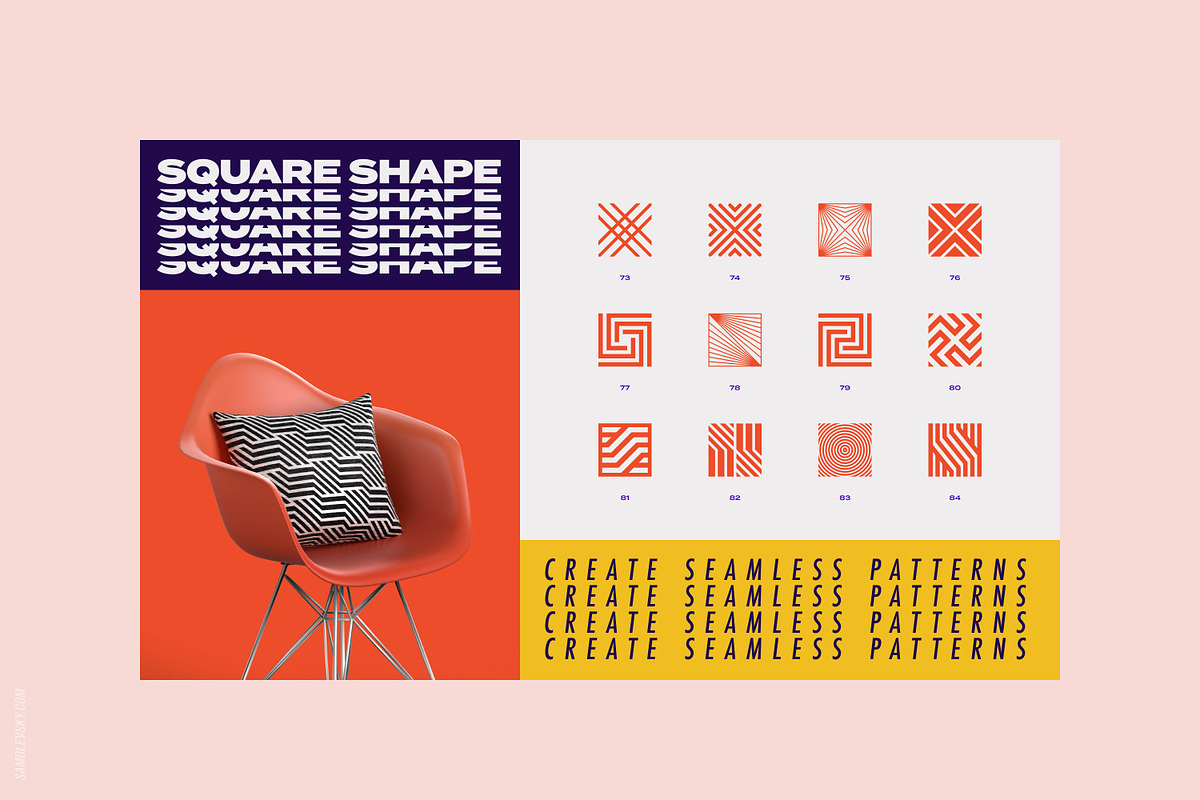 96 Geometric Shapes & Logo Marks vol.2