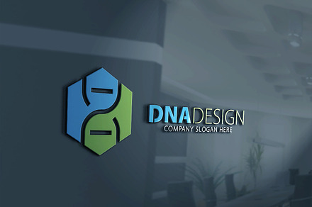 Dna Center Logo, a Branding & Logo Template by Creative Dezing