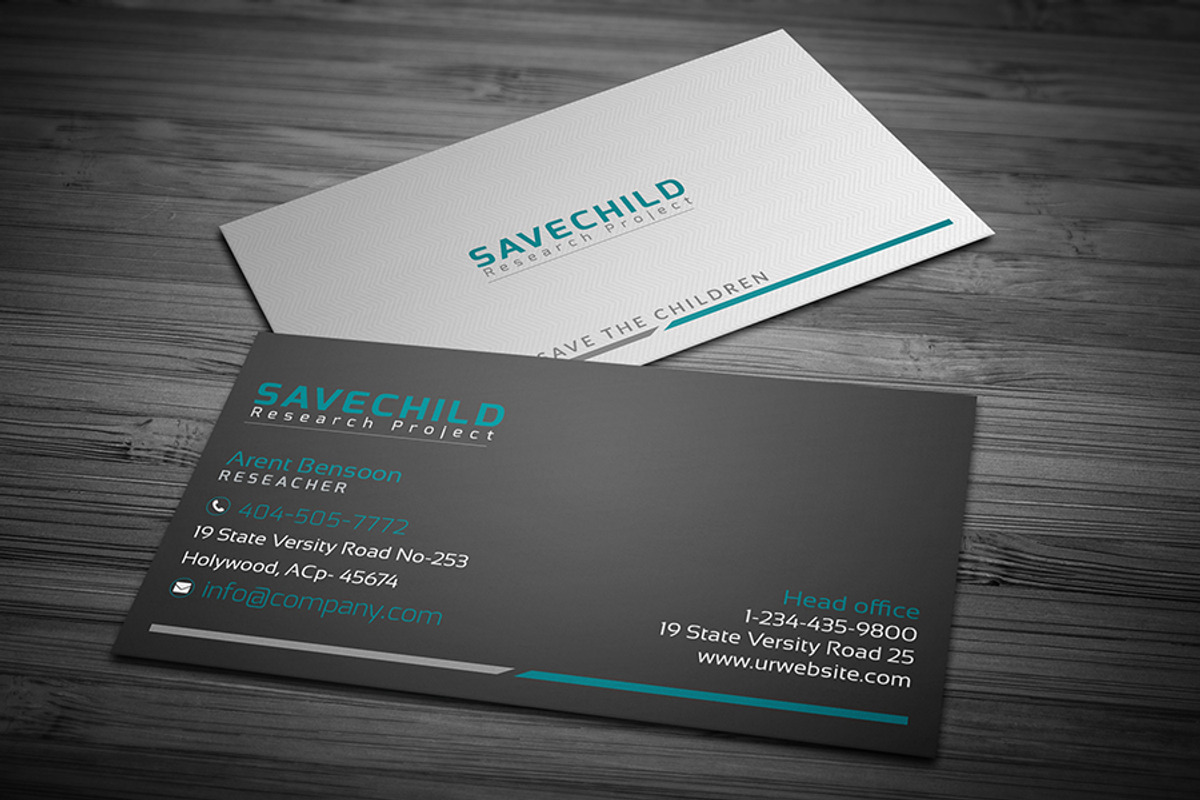 Eya Business Card, a Business Card Template by DesignGhar