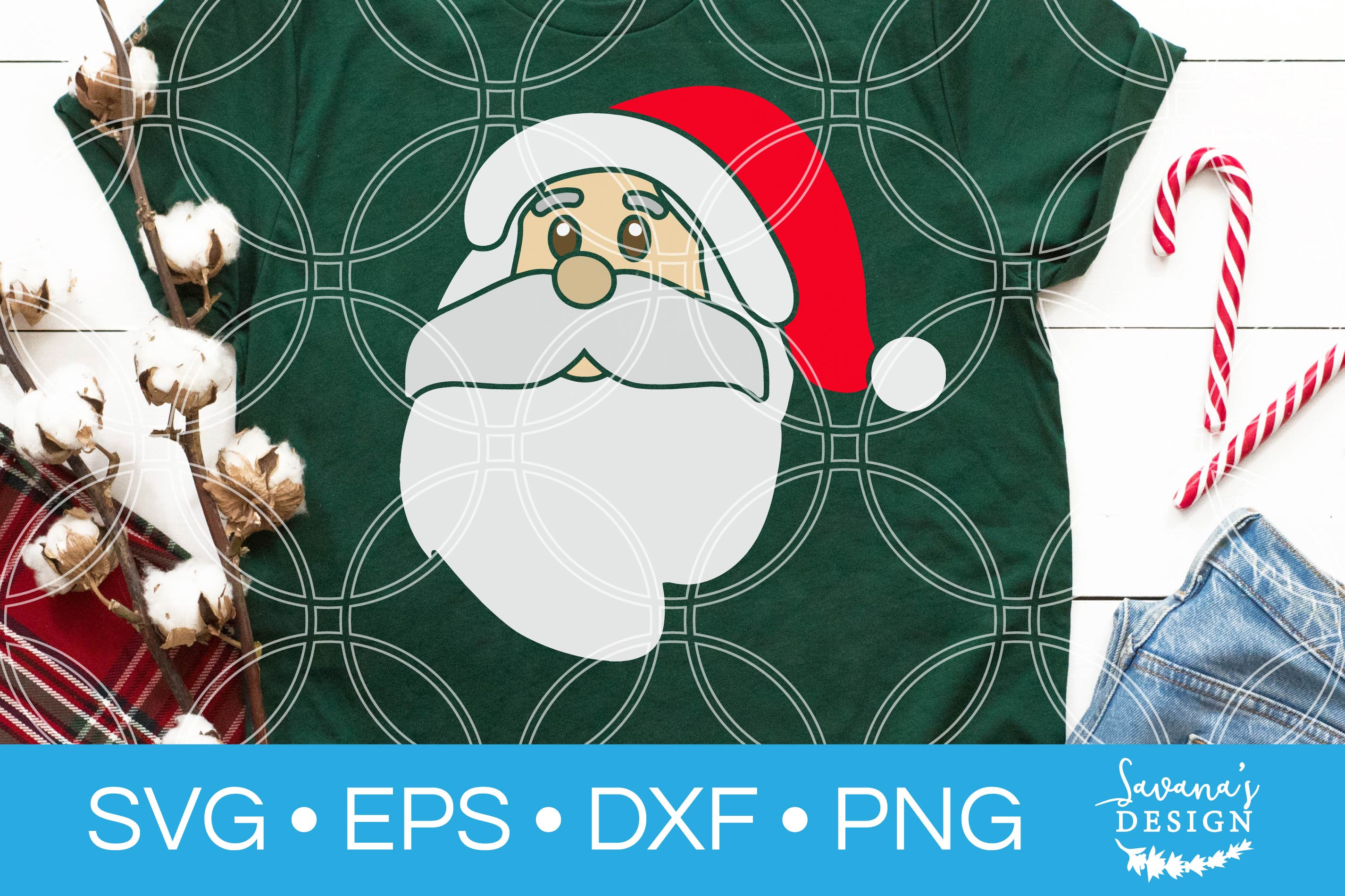 Santa SVG Christmas Saint Nick SVG, an Illustration by SavanasDesign