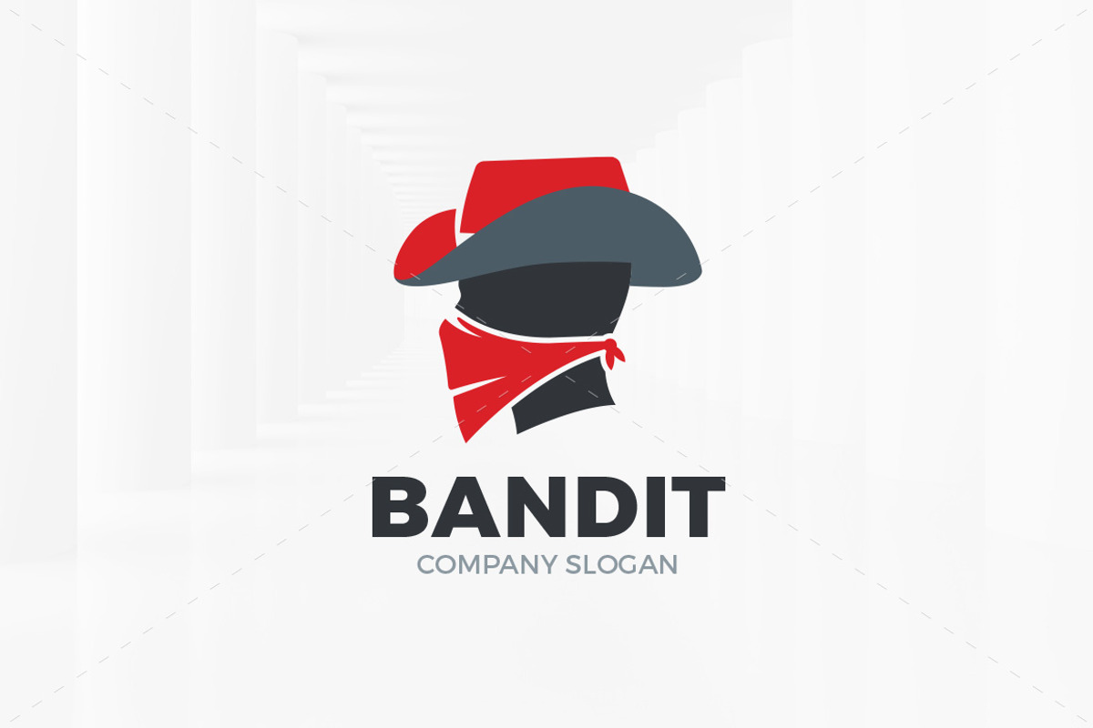 Bandit Logo Template, a Branding & Logo Template by LOGOMAGINE