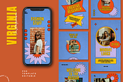 Virginia Instagram Template, a Social Media Template by Creatchees.std
