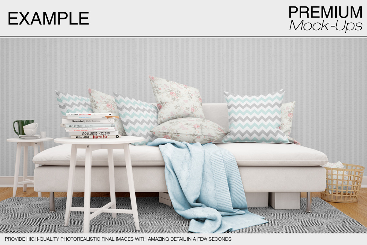 Pillow Mockups, an Advertising Mockup by mock-ups