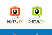 Digital TV, a Branding & Logo Template by Vectorwins Premium Shop