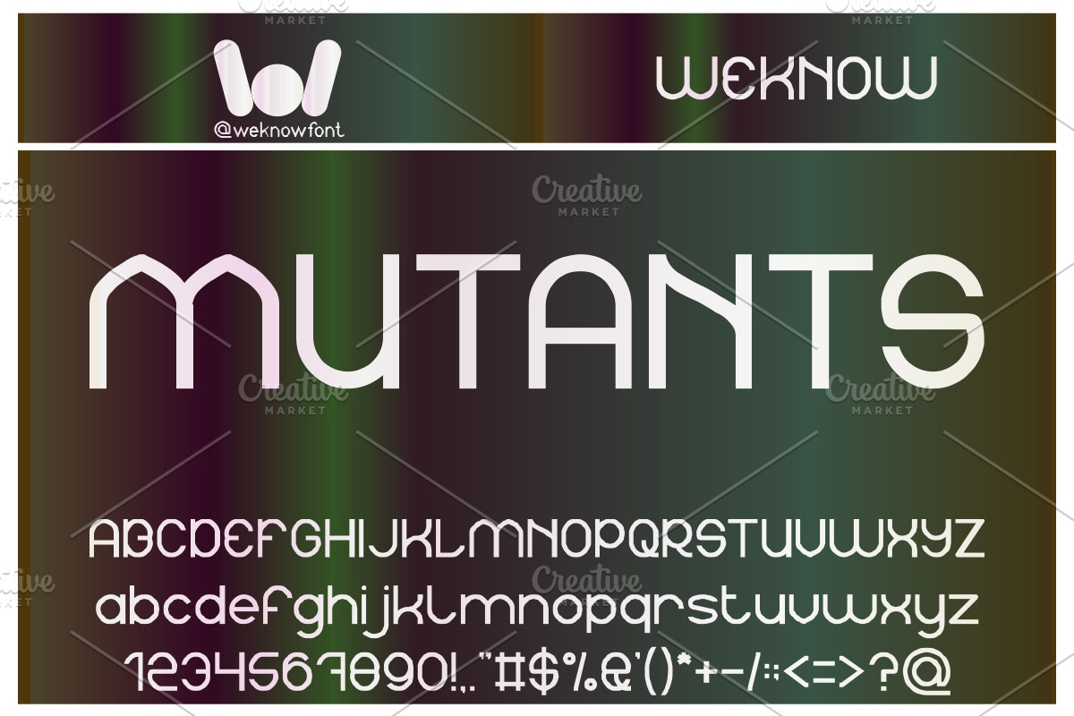 Cyborg font | Creative Market