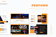 Perform - Powerpoint Template, a Presentation Template by AQR Studio