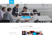 Vixen-Business Plarform, a Websites & App Template by KulStudio