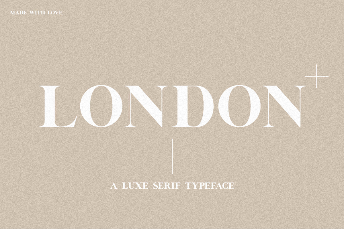 London | A Luxe Serif, a Serif Font by Jen Wagner Co