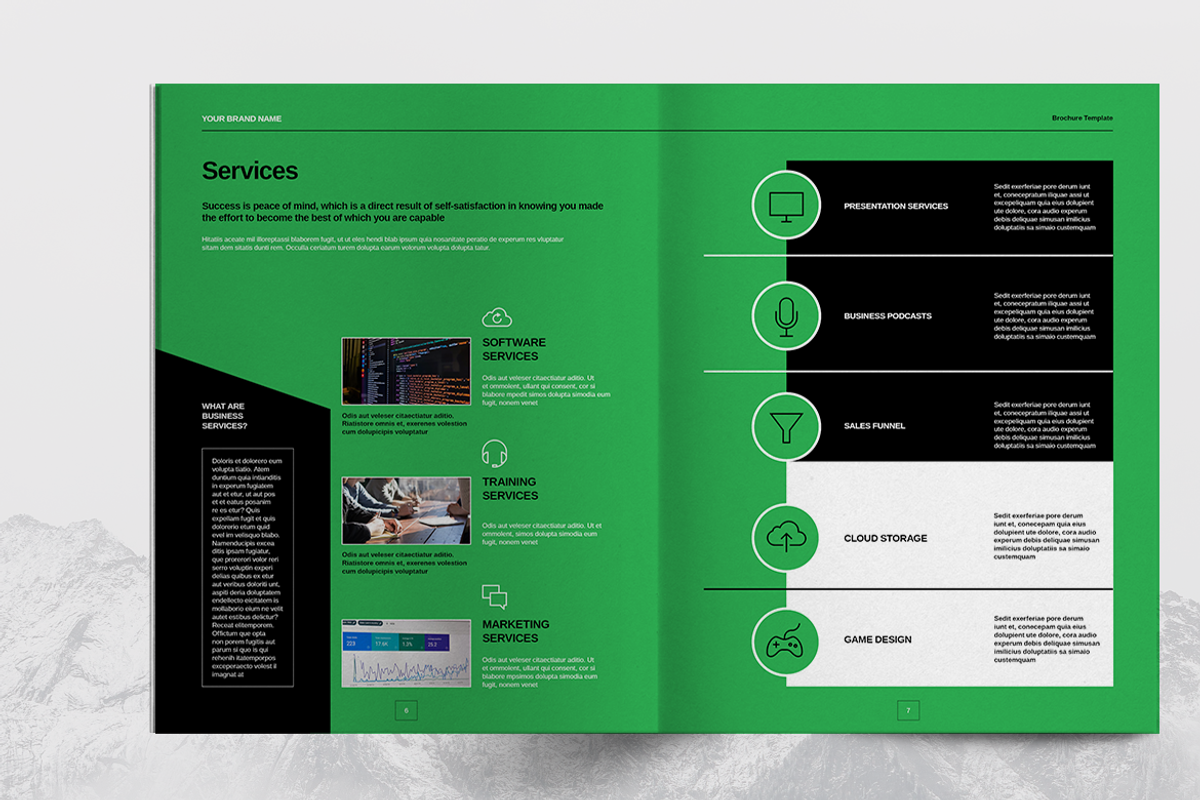 Company Profile Brochure Template