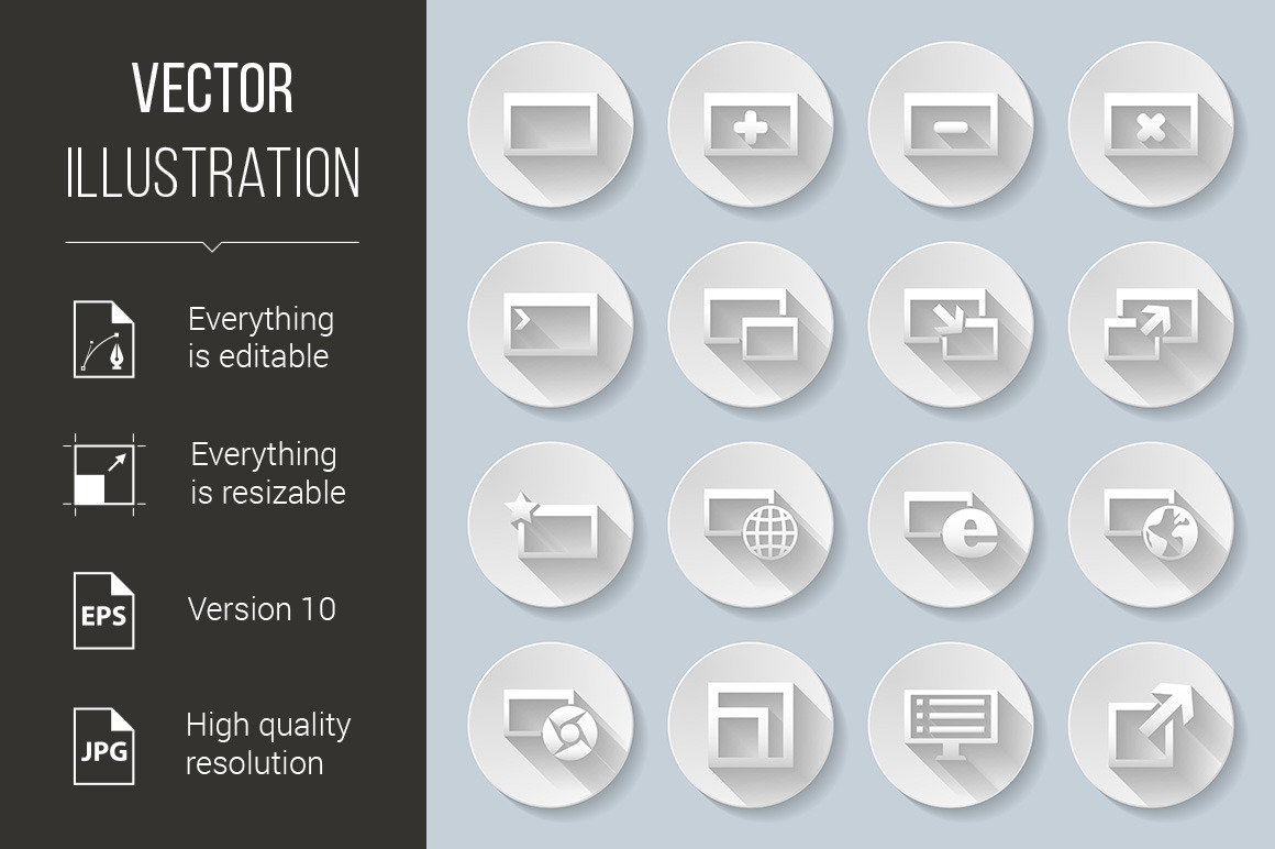 Icons | Background Graphics ~ Creative Market