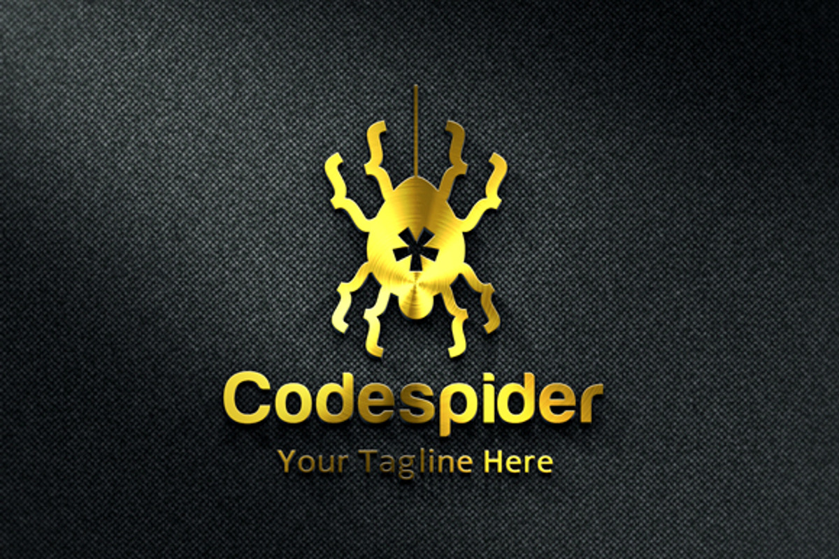 Code Spider Logo Template, a Branding & Logo Template by gunaonedesign
