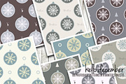 Hello December, a Pattern Graphic by Digital Art Creations