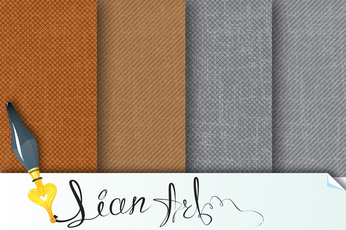 Set of seamless patterns, a Pattern Graphic by Lian-art