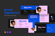 Creative Email Signature, an UI Kit Template by Guuver
