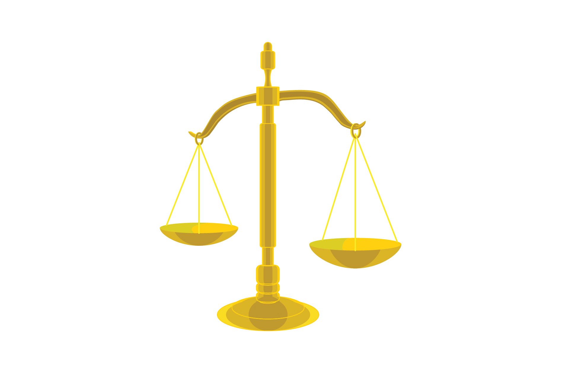 Judge's scales. Scales of Justice, a Background Graphic by Anno Urbis
