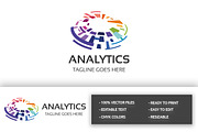Analytics Logo, a Branding & Logo Template by Design_Planet