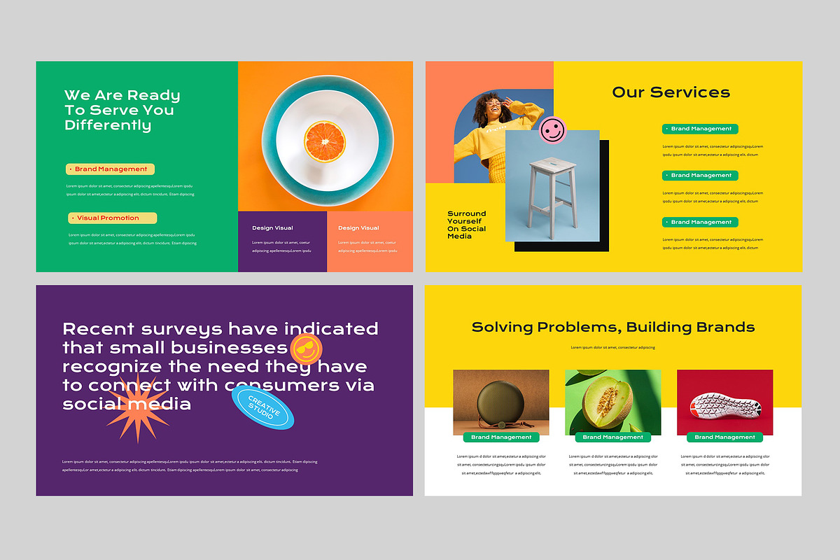 STICKER - Powerpoint Template, a Presentation Template by rgbryand