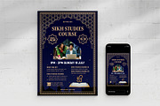 Sikh Education Flyer Template, a Flyer Template by BrandPacks ...