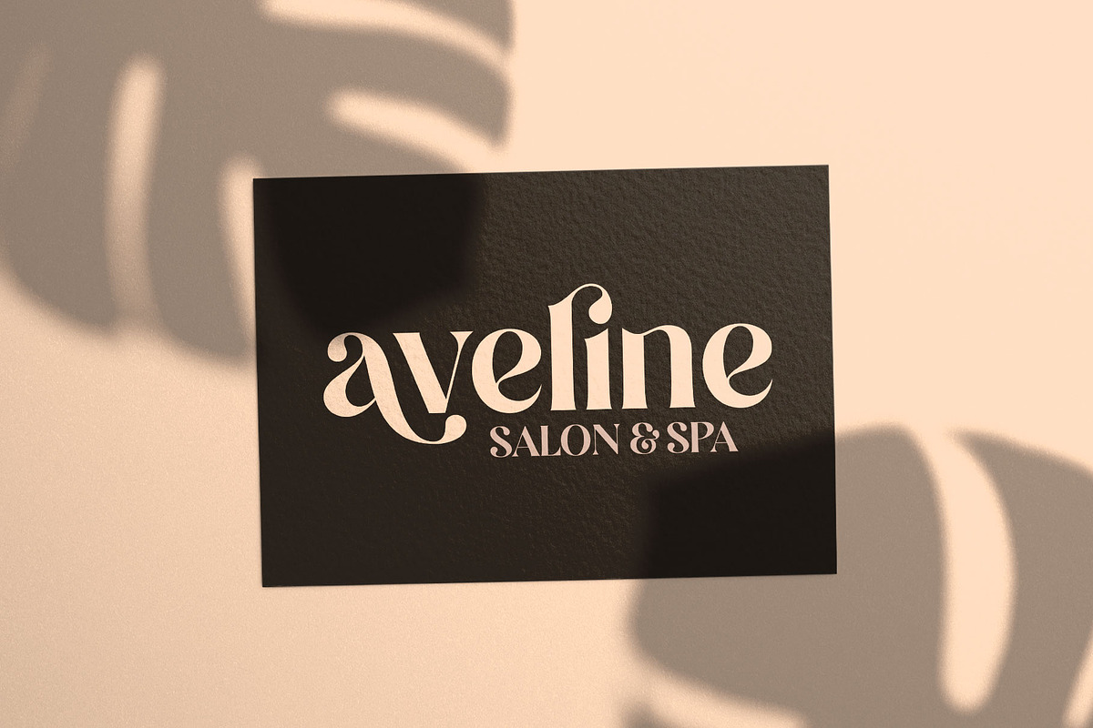 Megan Display Font, a Sans Serif Font by INKSUN™