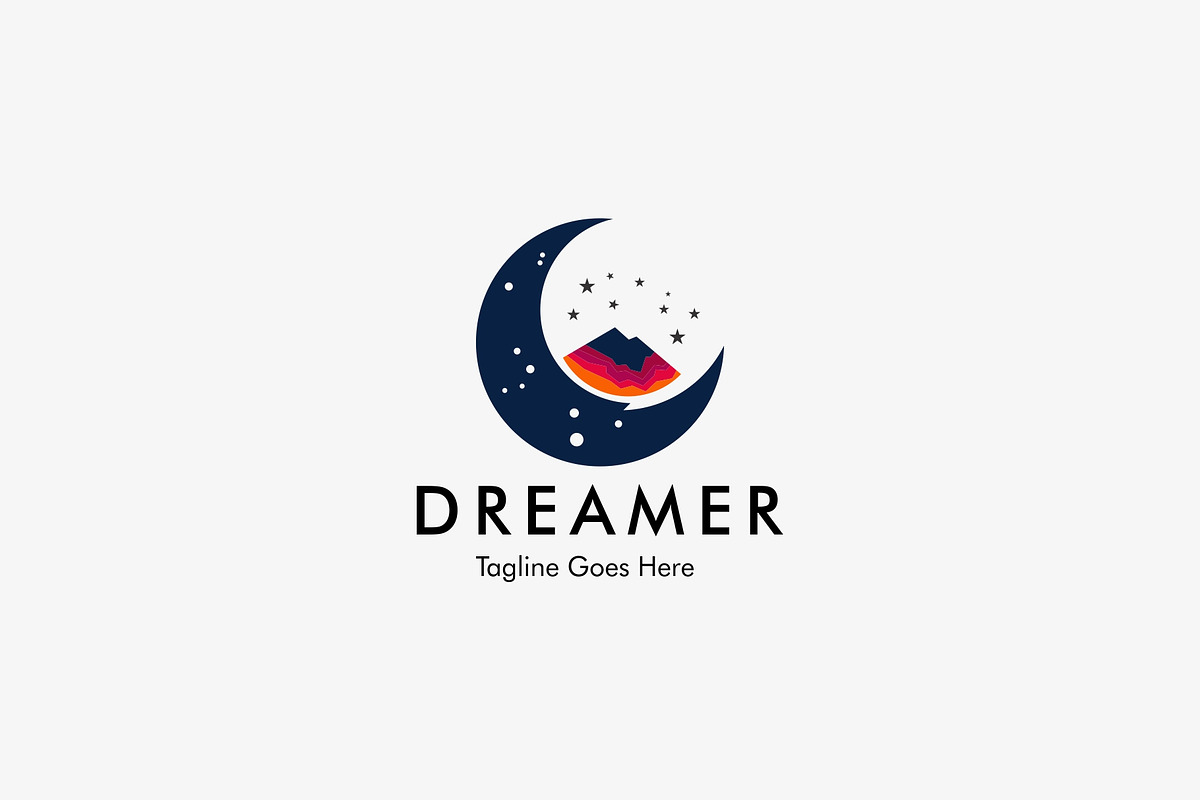 Dreamer Logo, a Branding & Logo Template by Maxim apperian