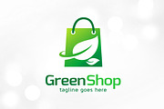 Green Shop Logo Template, a Branding & Logo Template by gunaonedesign