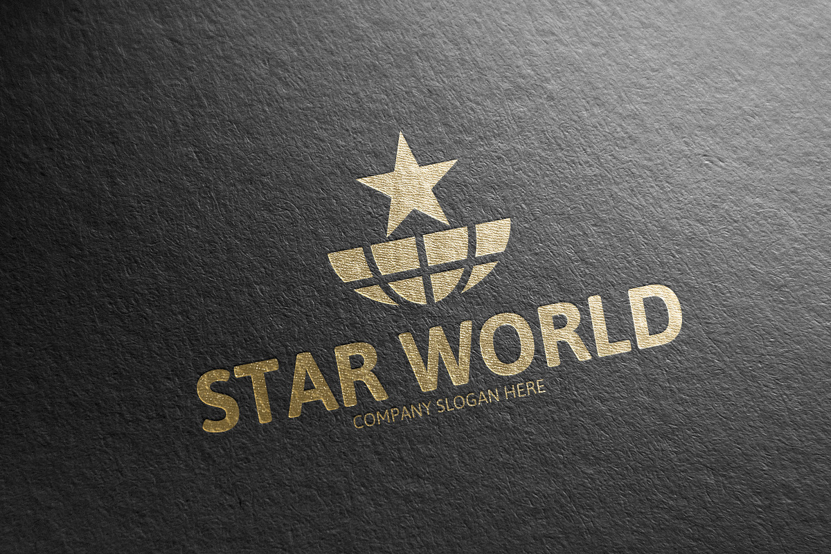 Star World Logo, a Branding & Logo Template by Josuf Media