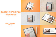 Tablet / iPad Pro Mockups
