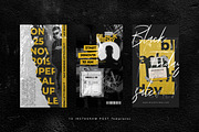 BUNDLE Black Friday Promotional Pack, a Social Media Template by Eviory