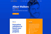 LT Profile Onepage WordPress Theme, a WordPress Template by LTheme