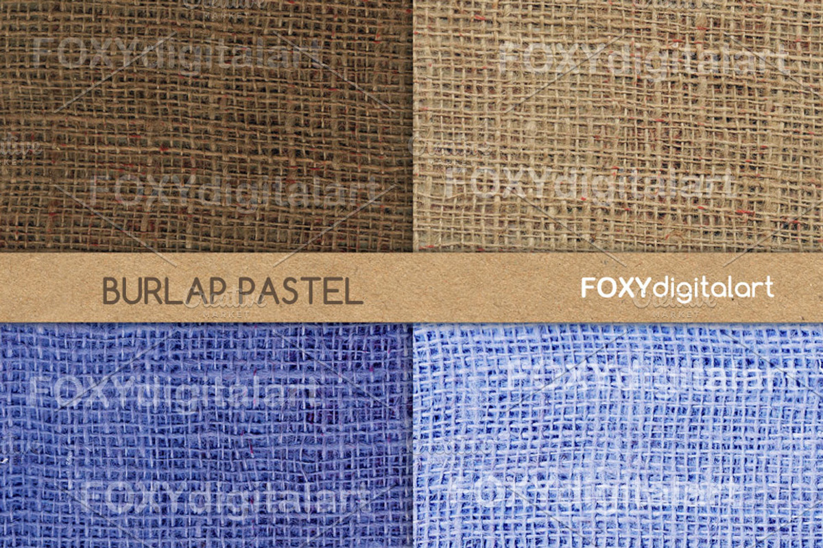 Scrapbook Burlap Canvas Paper, a Pattern Graphic by FOXYdigitalart