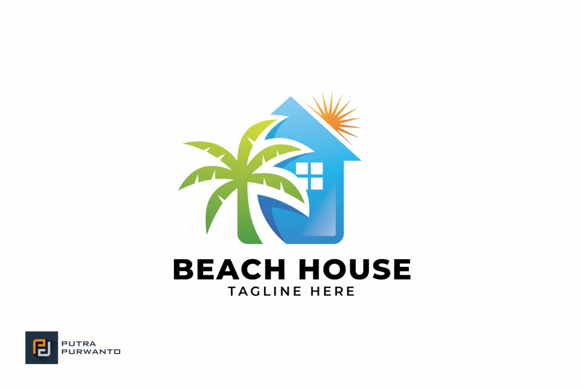 Beach House - Logo Template, a Branding & Logo Template by putra_purwanto