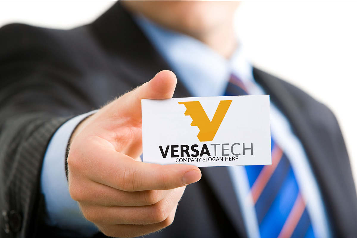 Versatech / V Letter Logo, a Branding & Logo Template by Josuf Media ...