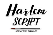 Harlem Script, a Script Font by Genesis Lab
