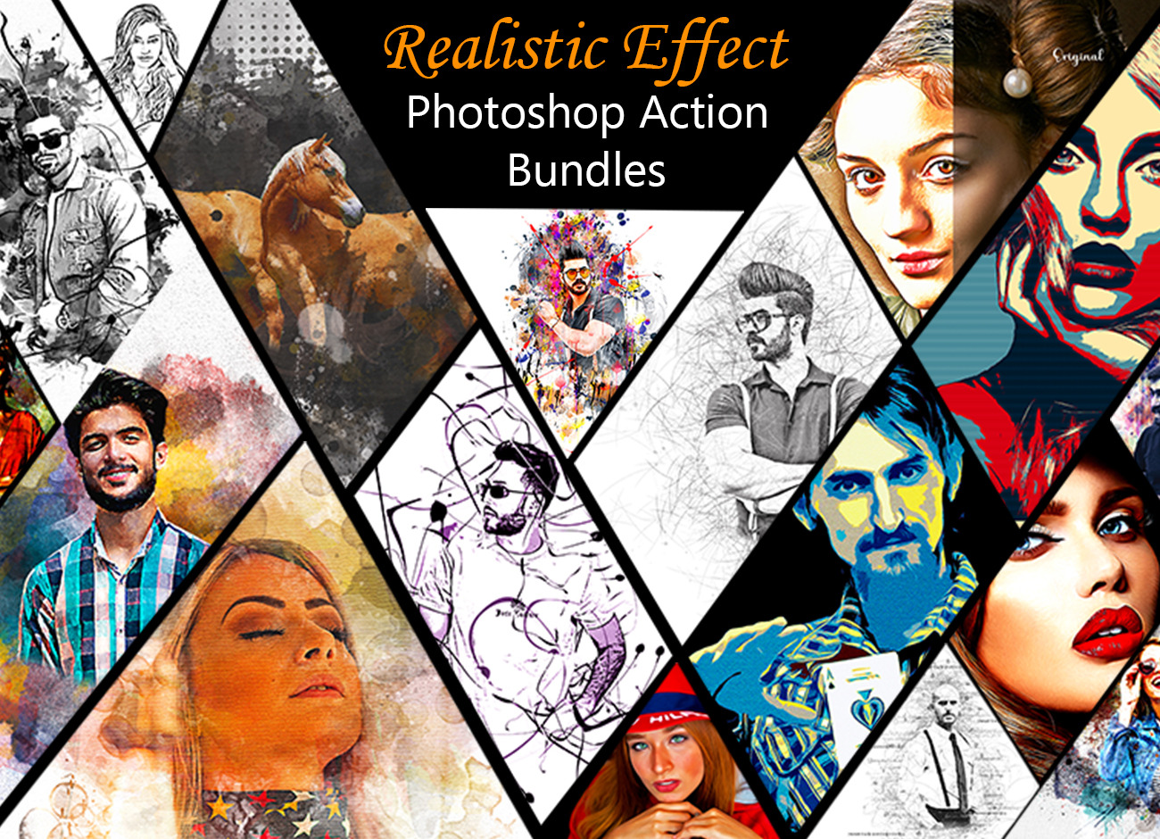Realistic Effect PS Action Bundles, an Action Add-On by Studio Retouch