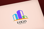 Modern Flat Building vector logo | Branding & Logo Templates ~ Creative ...