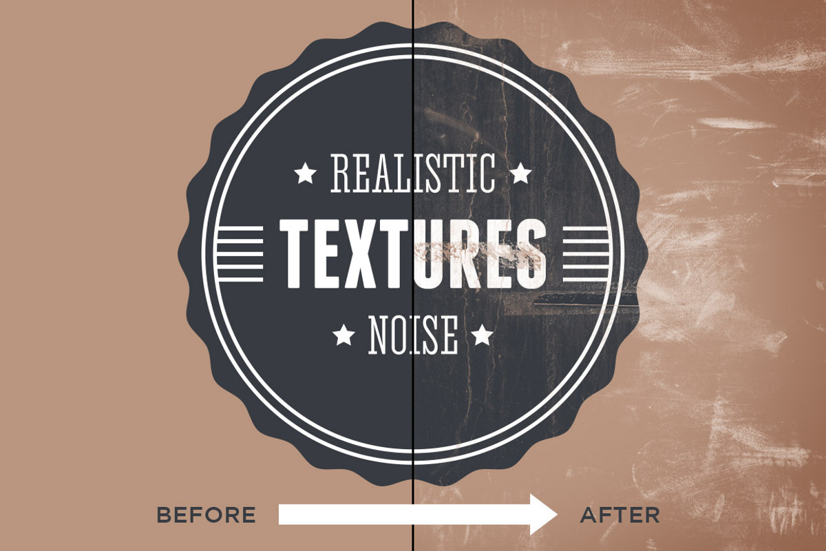 Realistic Noise Textures Pack Vol. 2, a Texture Graphic by Design Panoply
