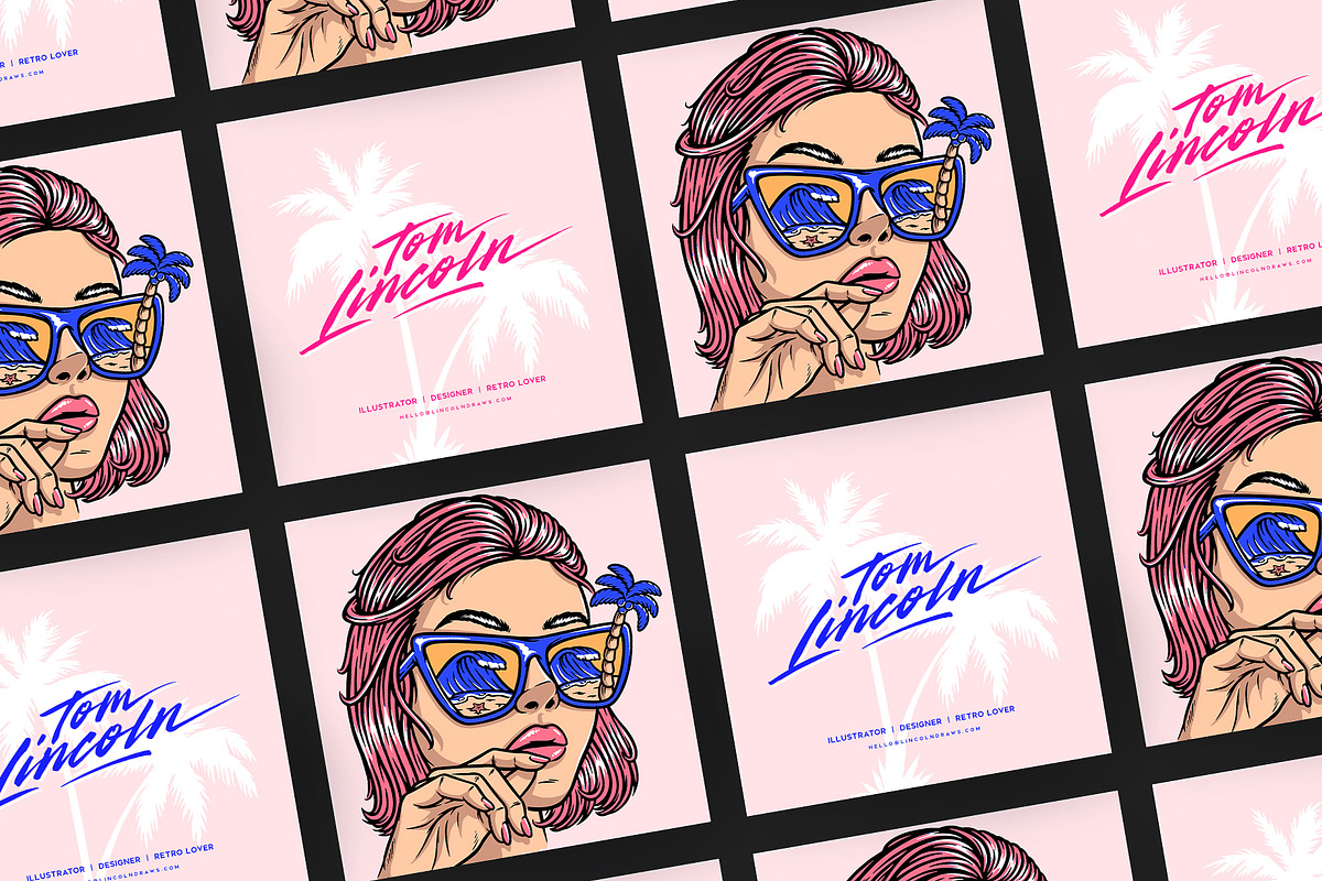 Beach Club Retro Brush Font, a Script Font by Sam Parrett