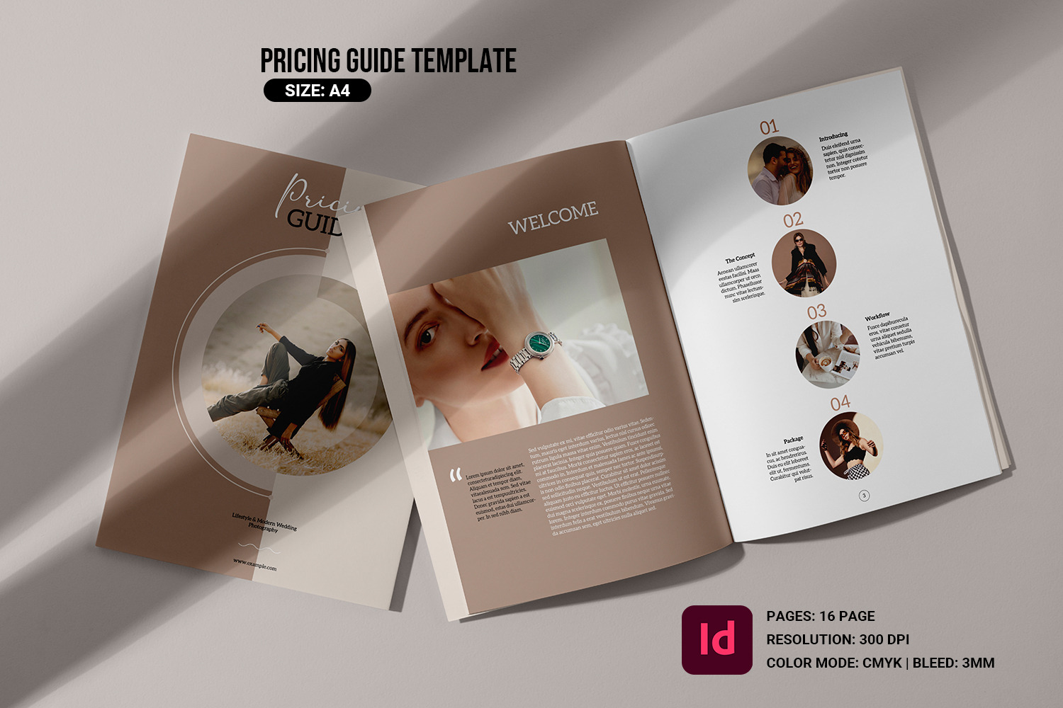 Pricing Guide Template, a Brochure Template by retrographix | Creative ...