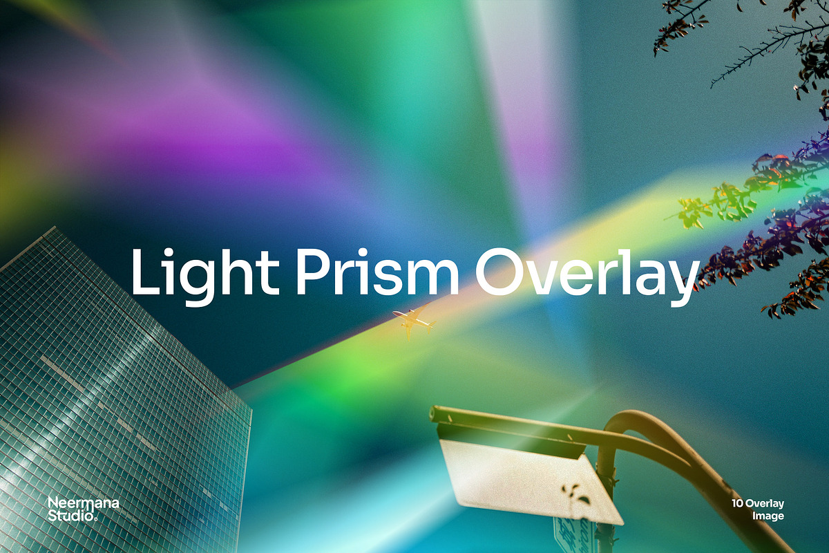 Light Prism Overlay, a Texture Graphic by Neermana