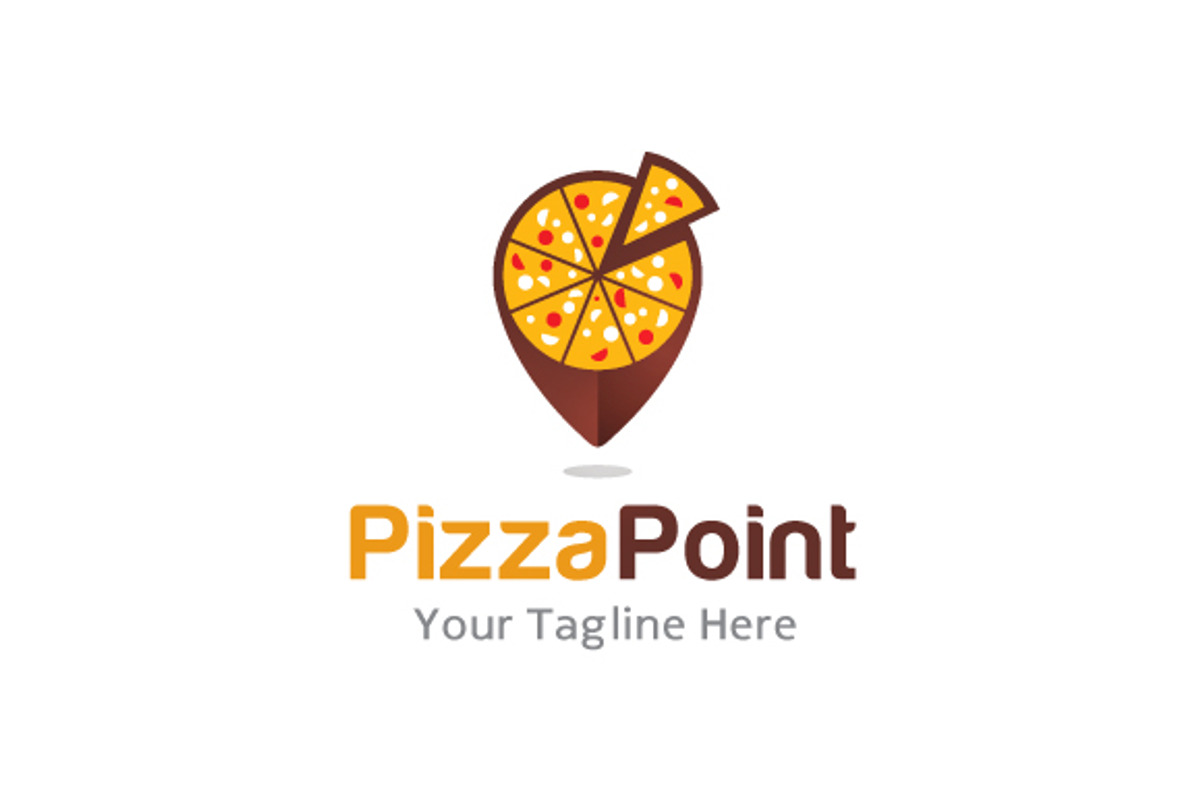 Pizza Point Logo, a Branding & Logo Template by gunaonedesign