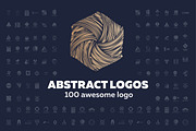 100 abstract logo, a Branding & Logo Template by airunreal | Creative ...