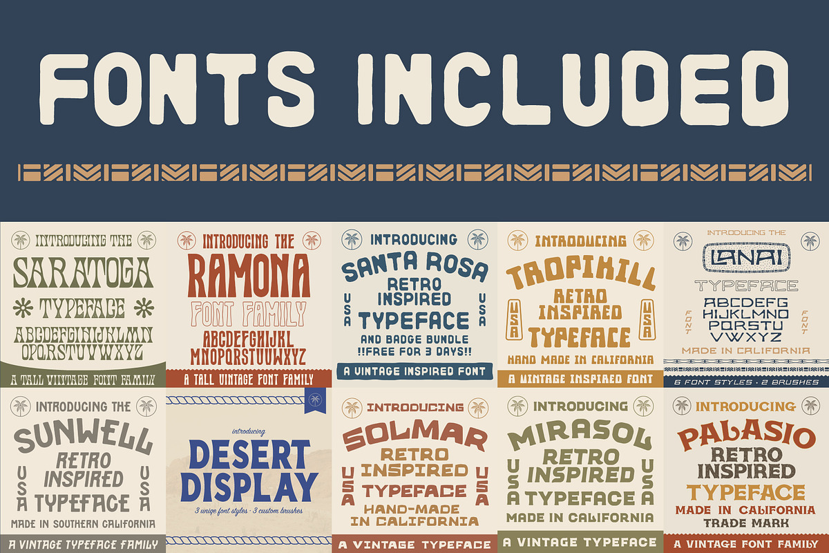 The Tropical Font Bundle