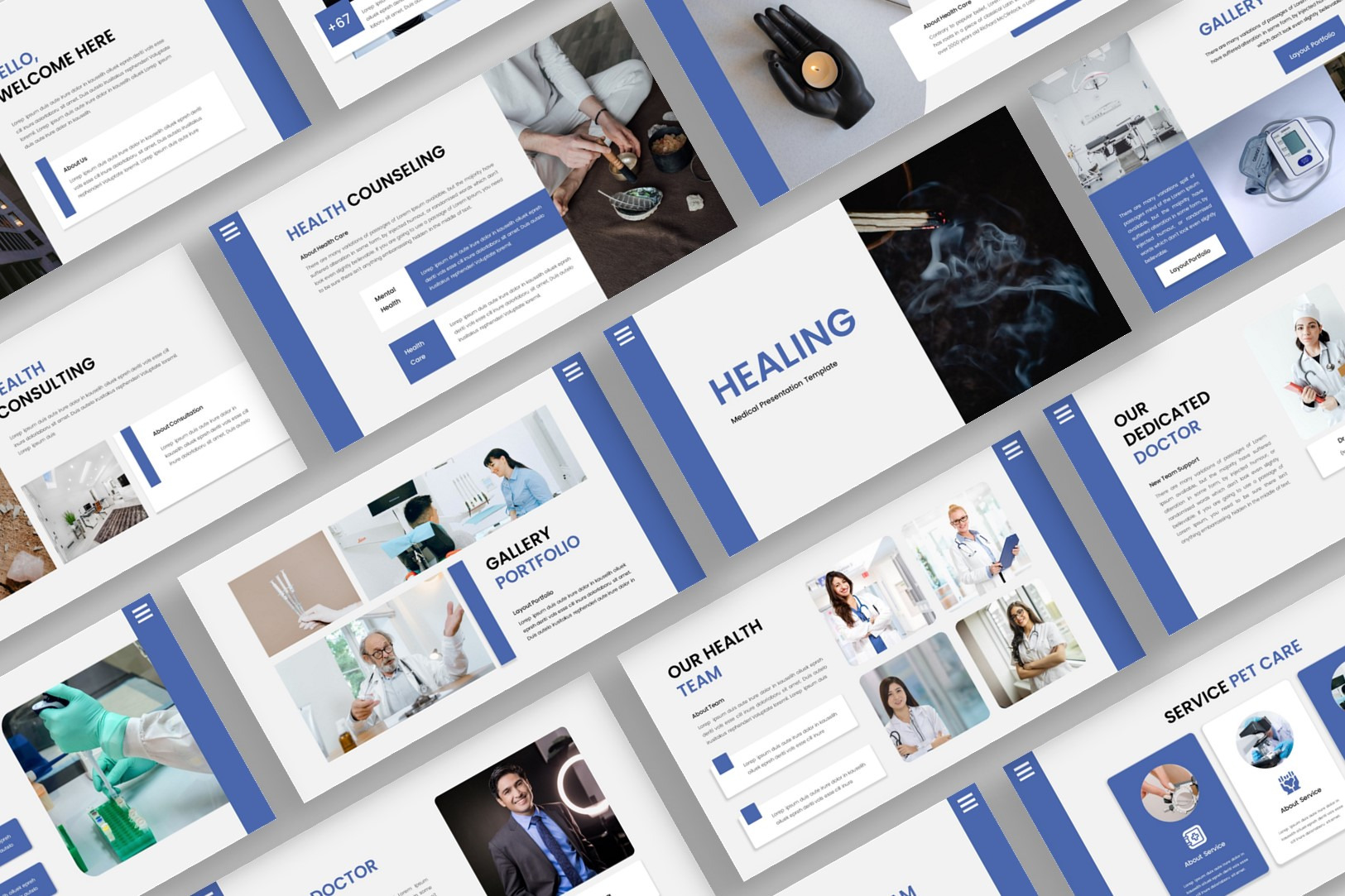 Healing-Medical PowerPoint, a Presentation Template by kreatifreya