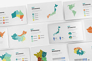 Maps Infographic Google Slides, a Presentation Template by Formatika Studio