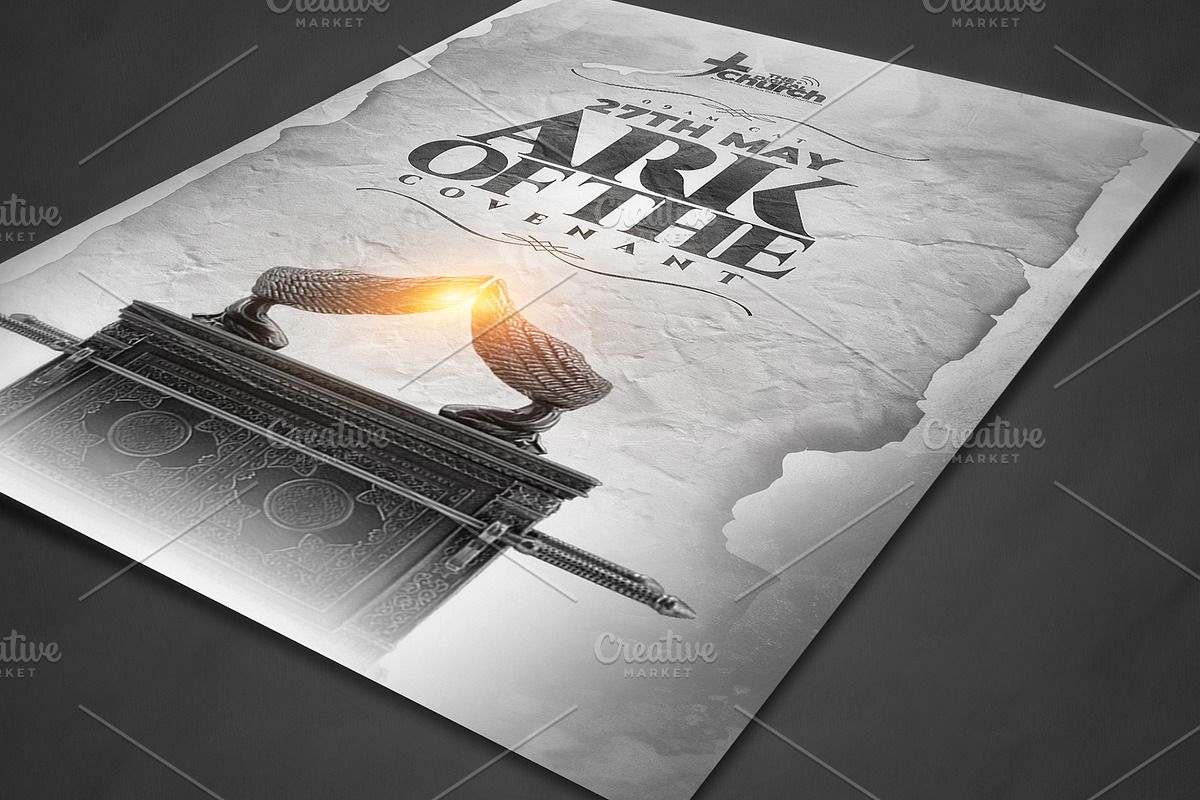 The Ark of the Covenant church flyer