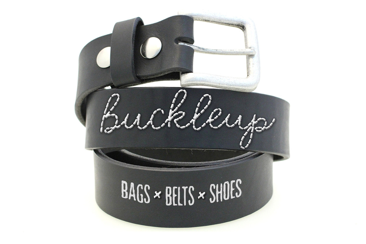 Stitched hand written font, a Script Font by Phil Marquet